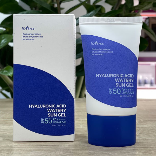 Isntree Hyaluronic Acid Watery Sun Gel, 50мл – PinkyPink